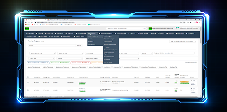 Best Gym Management Software & Personal Training Software - YDL